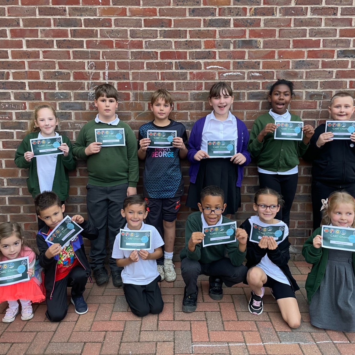 Congratulations CARE Champions! - Woodston Primary School